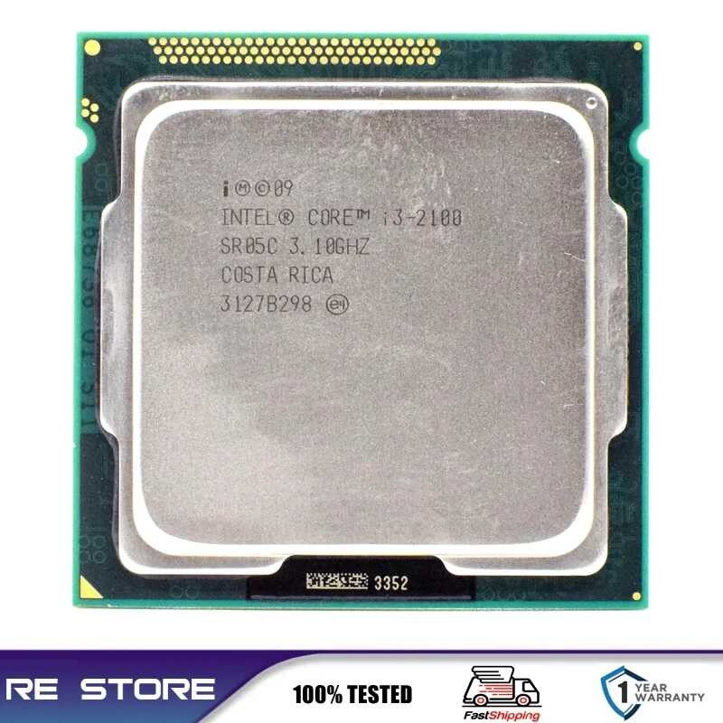 Intel F Core I3 2100 3.1Ghz Dual-Core LGA 1155 Cpu Processor 0 Dual ...