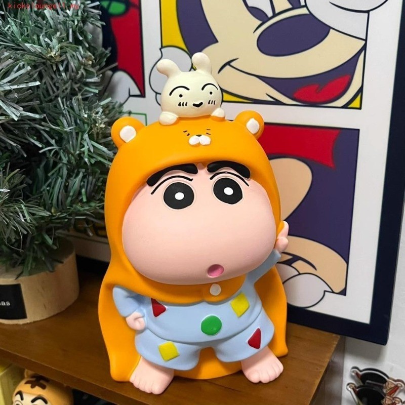 Crayon Shin Chan Decorative Cartoon Money Boxes Piggy Bank Model Model ...
