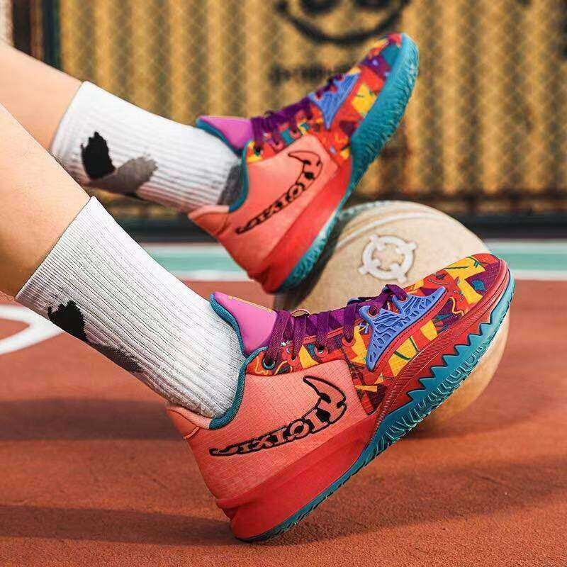 Casual Trending Kyrie Irving 4 Low Cut Style Basketball Sports Rubber ...
