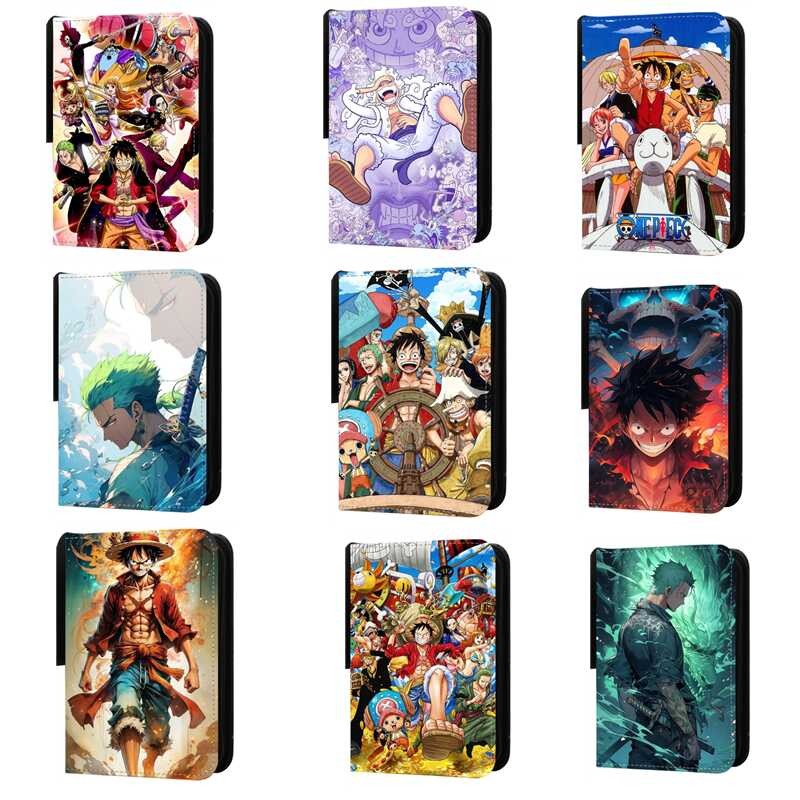 40-900pcs Anime One Piece Luffy Zoro Book Pu er Large Capacity Card ...