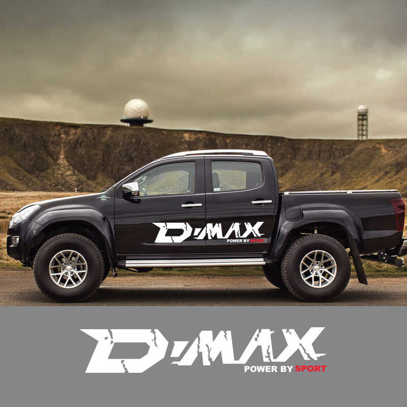 Pickup Mga Stickers Para Sa Isuzu Dmax D Max Car Door Side Custom DIY ...