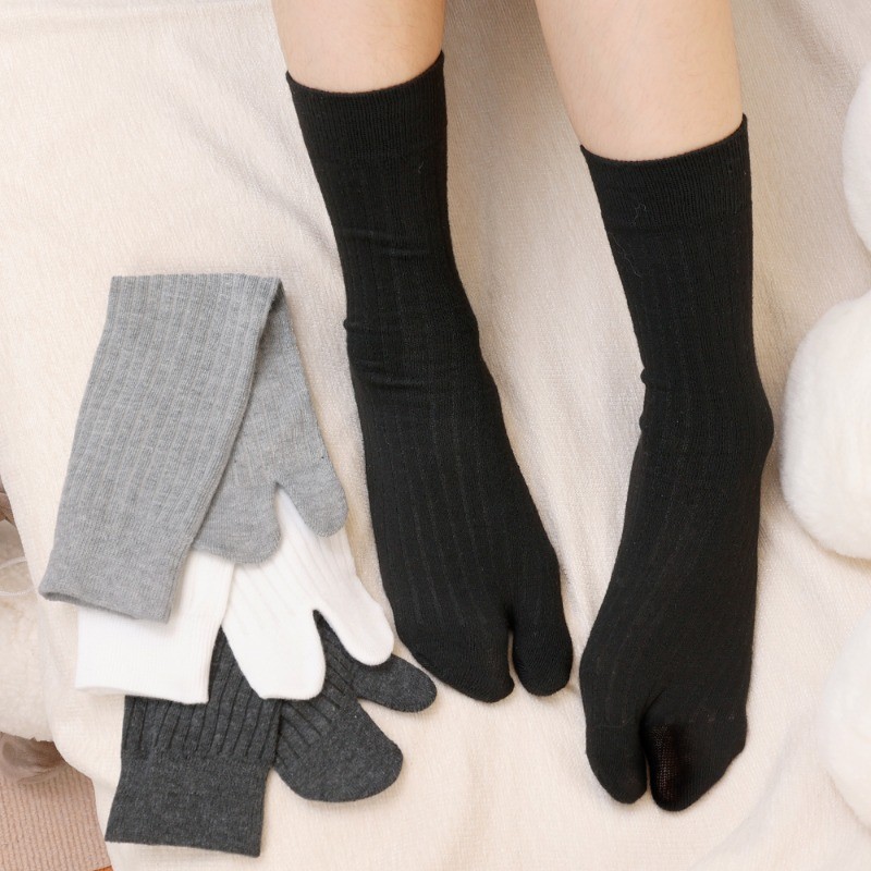 Comfortable, Breathable, Soft - Unisex Japanese Middle Tube Stack Socks ...