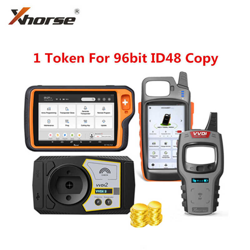 Token Isang Copy 48 At Id48 96Bit Para Sa Xhorse Vvdi2/Key Plus/Mini ...