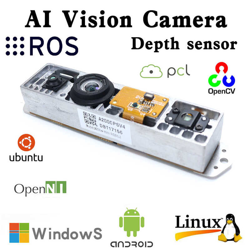 Camera Rgb-D Depth Map Sensor 3D Point Cloud Somatosensory Module Para ...