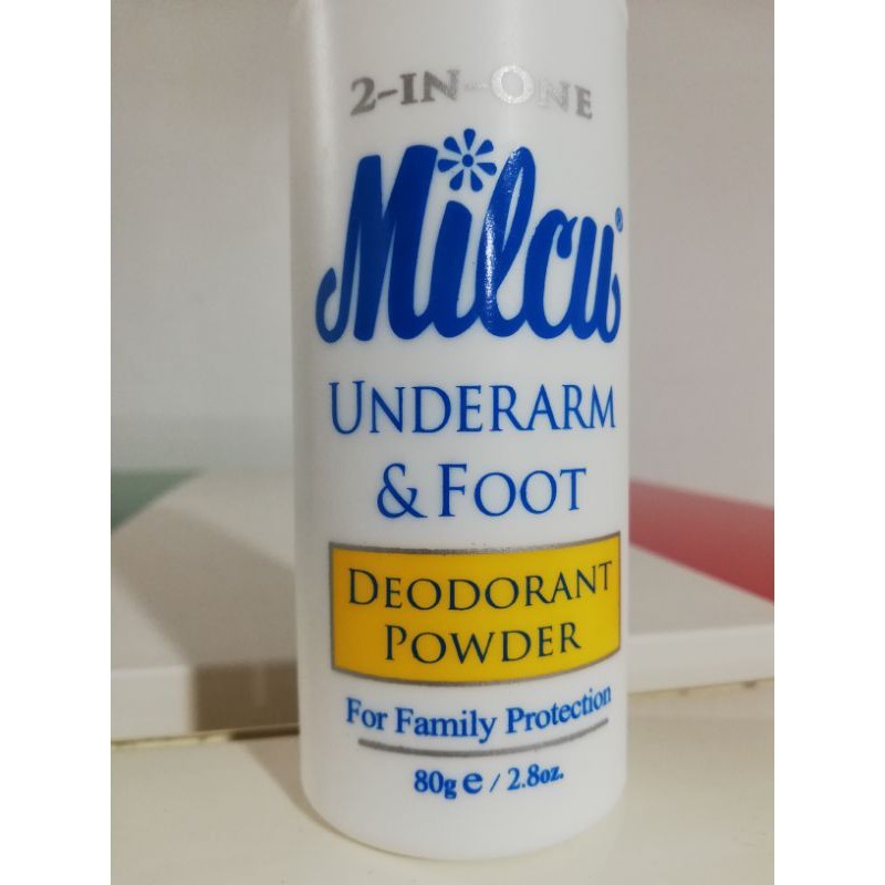 milcu deodorant powder 80g | Shopee Philippines