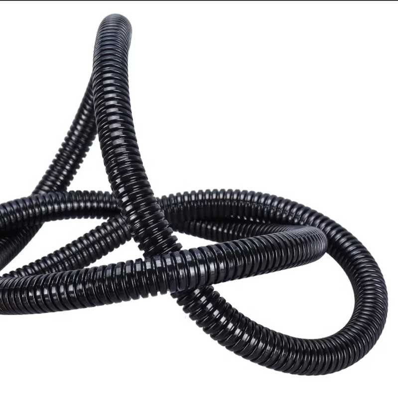 pipe, Plastic corrugated electrical conduit, PA nylon PP flame ...