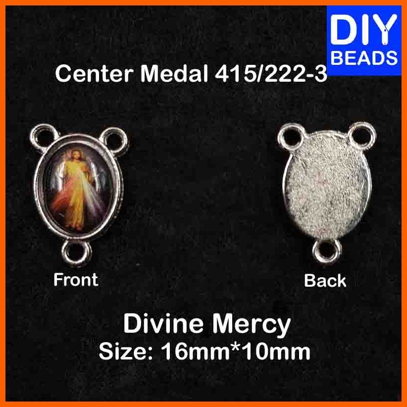 Divine Mercy Center Medal 415/222-3 (20pcs) | Shopee Philippines