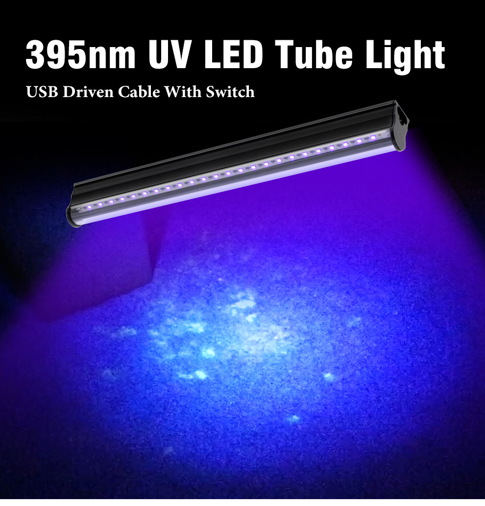 5V USB LED UV Light Tube for Blacklight Poster UV Curing Lamp Art ...