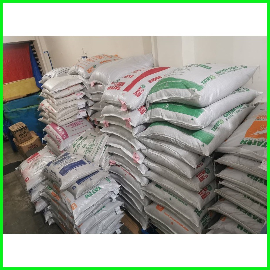 Tateh Aquafeeds Surfer Grower 1kg Milkfish Bangus Feeds Floating ...