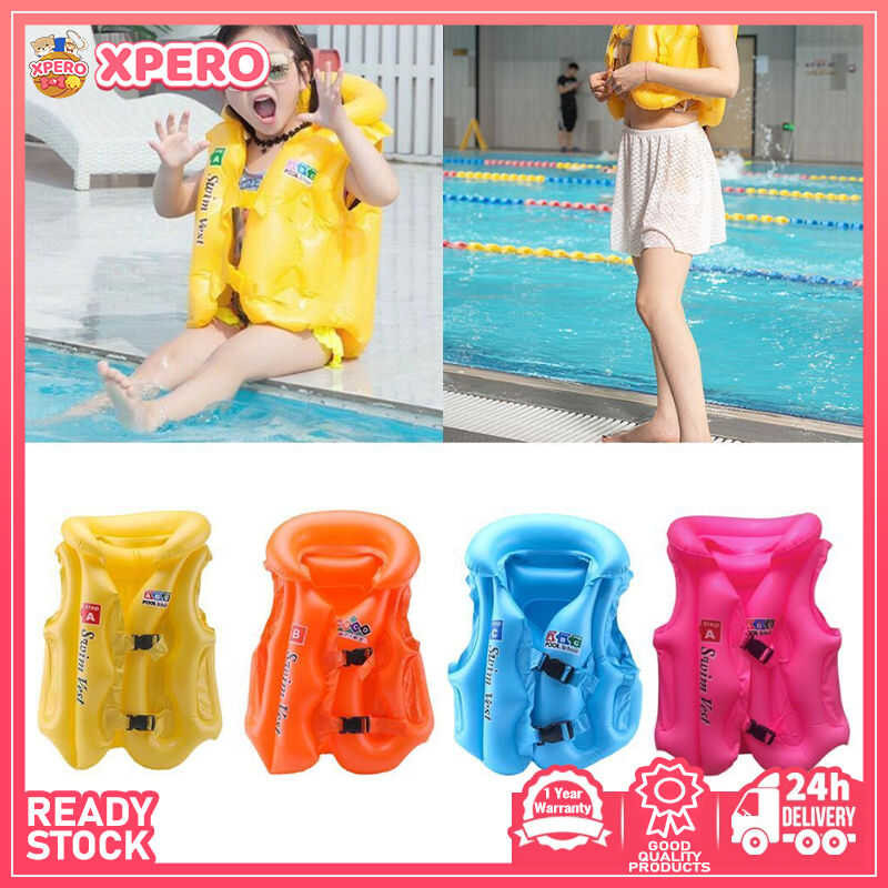 Life Jacket Kid Safety Float Vest Swimming Training Vests Child Iatable ...