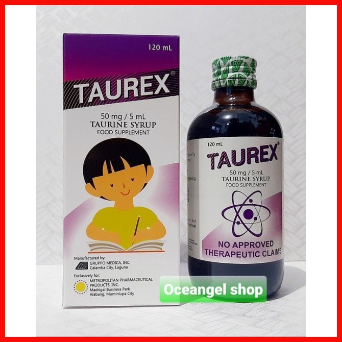 Taurex drops 30mL, Syrup 120mL choose | Shopee Philippines