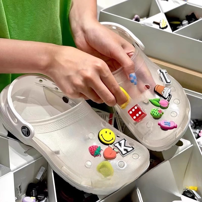 Luxury Clogs Charms Set | Cute & Trendy Shoe Charms with Crystal ...