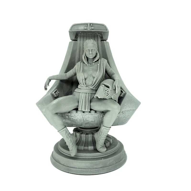 Rey Skywalker 75Mm Resin Figure Kit 1/24 Scale Models Moing Uned Kits ...