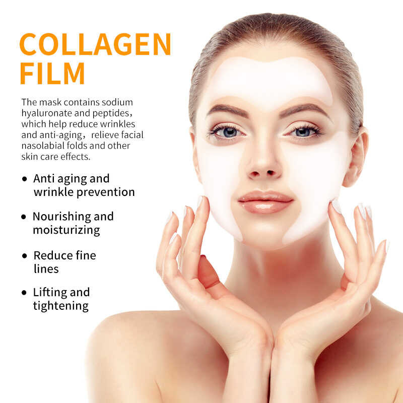 Lubos Tatlong Uri Nano Collagen Instant Facial Mask Na Puno Ng Conosin ...