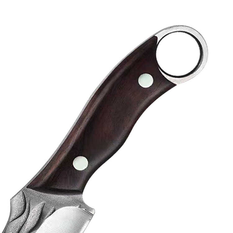 Ring Knife, Small Knife, Kitchen Handle, Meat Knife, Barbecue Knife ...
