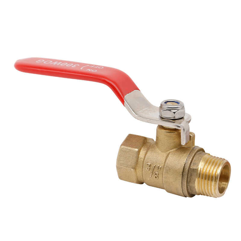 3/8 Thread Brass Thickened Ball Valve Injection Molding Machine Water ...