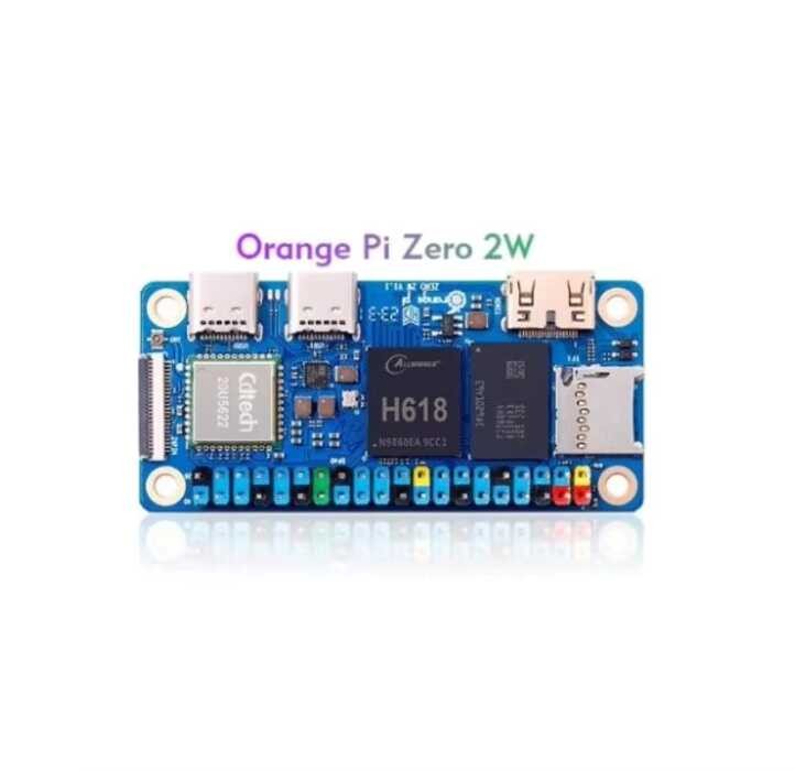 Orange Pi Zero 2W 1Gb/1.5Gb/2Gb/4Gb RAM Allwinner H618 Lpddr4 Quad Core ...