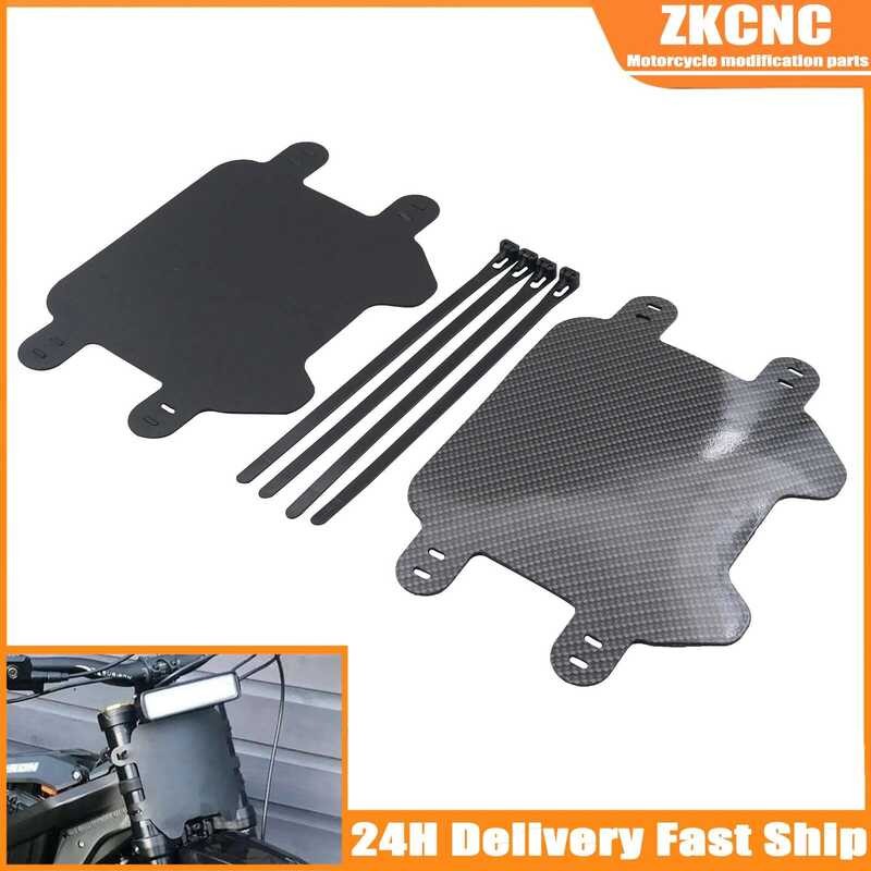 Sur-ron Motorcycle Front Number Plate Frame Holder Black For SurRon ...