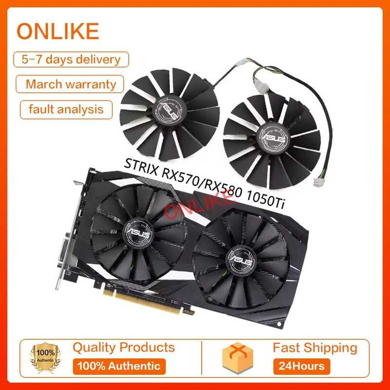 ASUS Raptor STRIX Rx570/Rx580 Snow Leopard Dual Fan Gtx1050ti Graphics | Shopee Philippines
