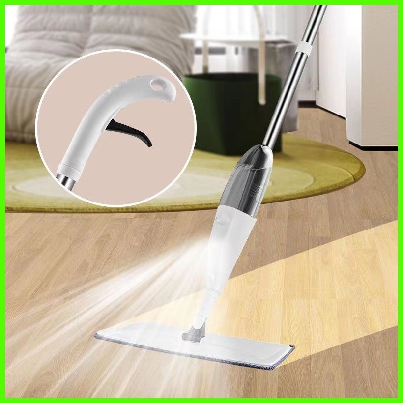 ️AZ️360 Degree Spin Head Flat Floor Mop Cleaner Water Spray Mop Healthy ...