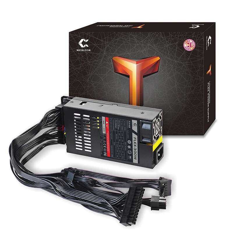 6 METALFISH 3 1U Flex 300W Full Modular PSU Flex-Atx Power Ply For Mini ITX PC Small NAS POS ...