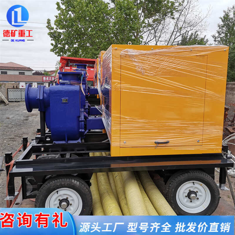 Maglagay ng diesel generator integrated machine self-priming sewage ...