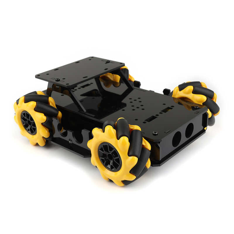 TT motor 4WD omnidirectional mobile car chassis Mcname wheel 60mm ...