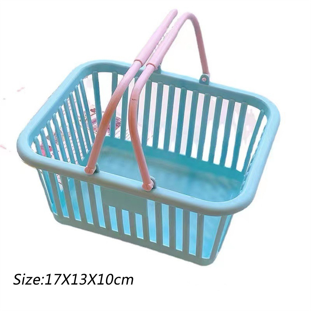1Pcs Storage Basket Shopping Basket Kids Grocery Basket with Handles ...