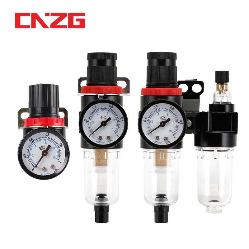 Afr-2000 1Pc Pneumatic Filter Air Treatment Unit Pressure Regulator ...