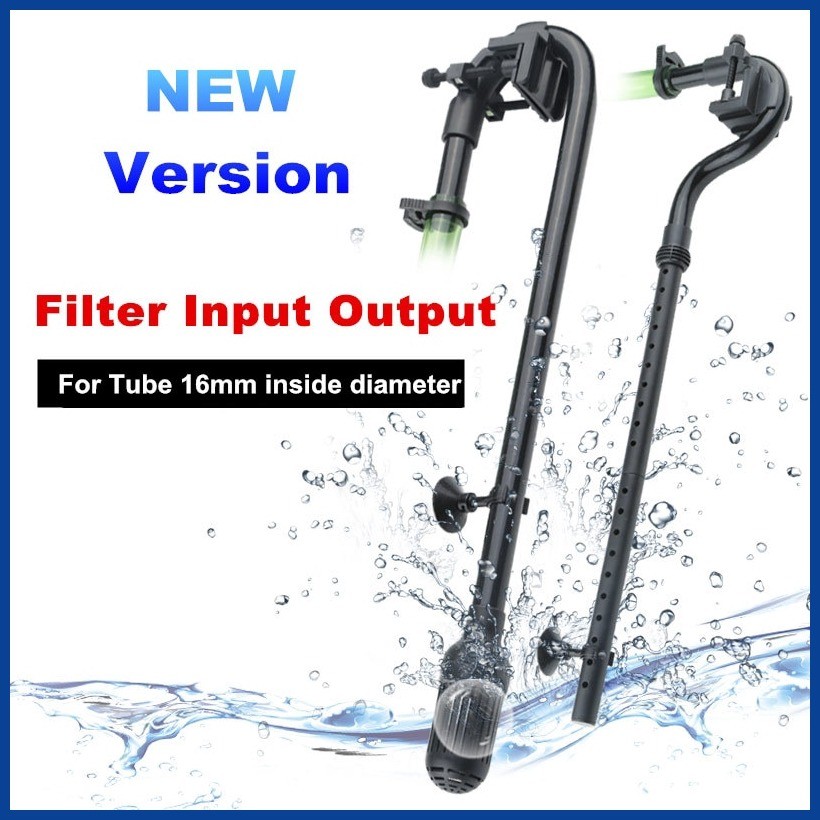 External Aquarium Filter Canister Input Output Tube Rain Pipe For ...
