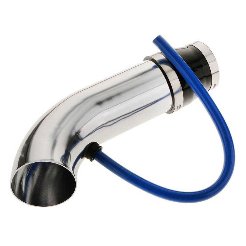 LY Universal Aluminum Pipe / Hose Air Filter Intake System Duct Tube ...