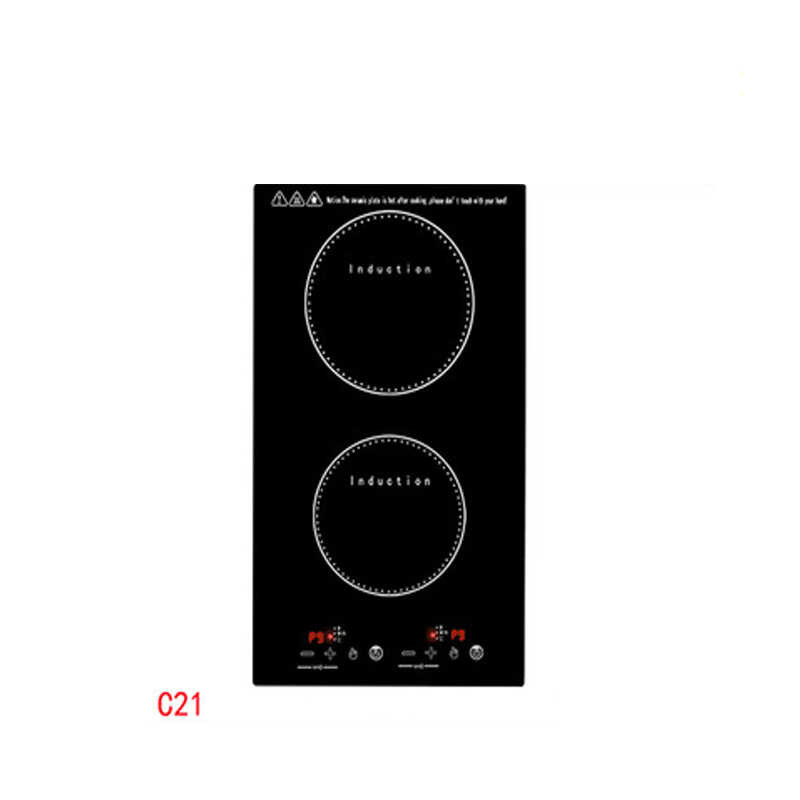 Induction Double-Head Double-Range Electric Pottery Household Stir-Fry ...