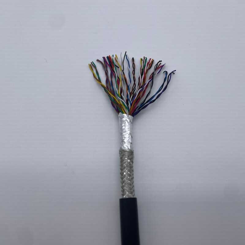 20 pairs 25 pairs twisted pair 26 40 50 core signal shielded drag chain ...