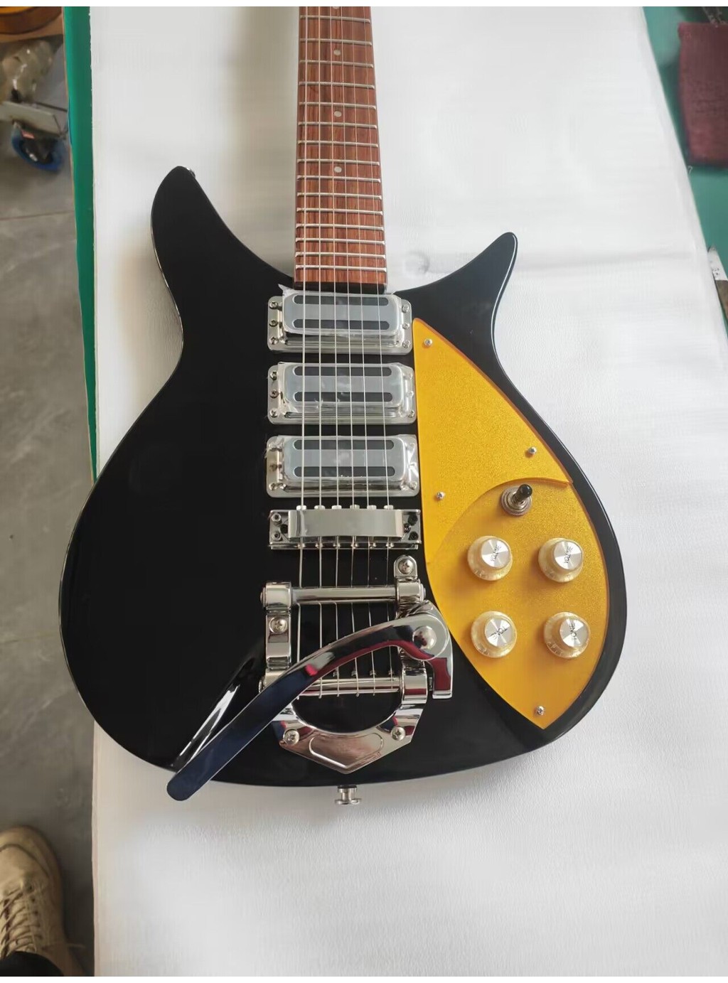 Rickenbacker 325 Electric Guitar Toaster Pickups Tremolo Vibrato Bridge ...