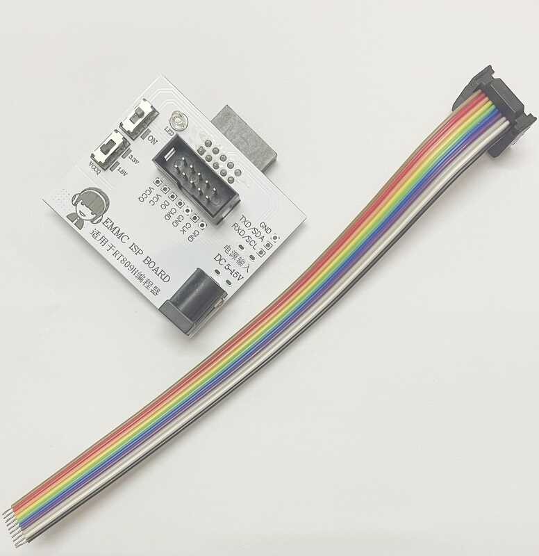 Customized Original ISP Board EMMC Adapter DC 5-15 for RT809H | Shopee ...