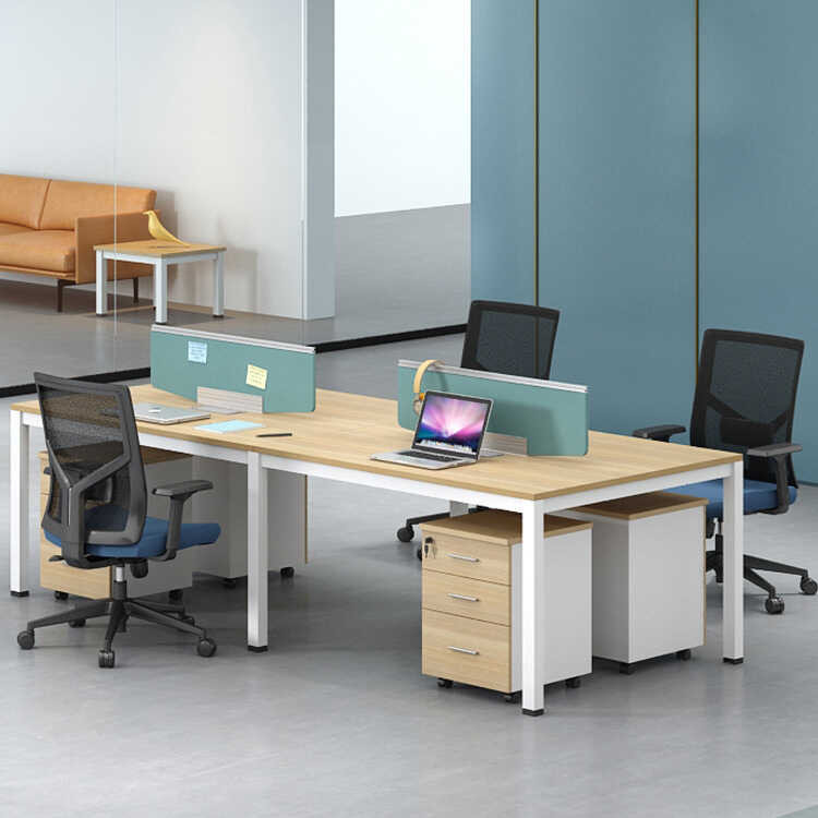 Greet Desk, 6-Person Screen Workstation, Staff Position, Steel Frame ...