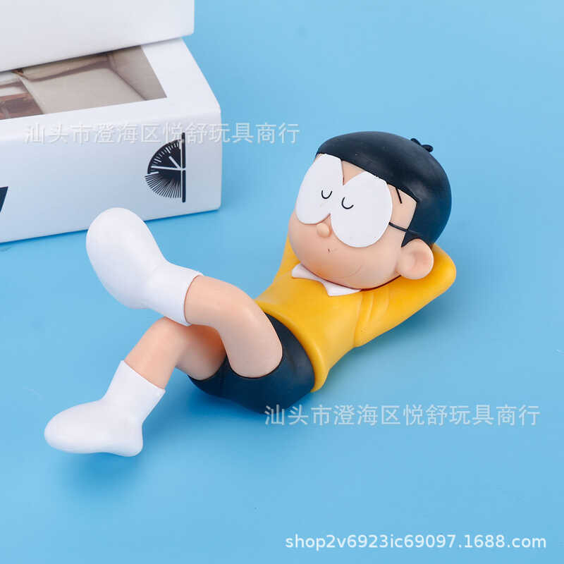 Solid ♡ Large Sleeping Doraemon Car Doll Lying Posture Doraemon Cake ...
