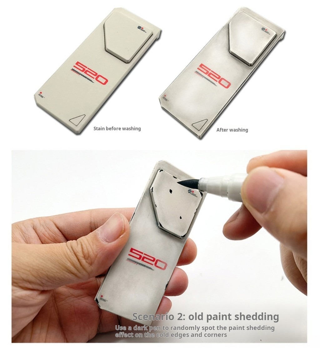 Distressed Marker Pen Real Touch Marker Soft Tip for Aging Gundam ...