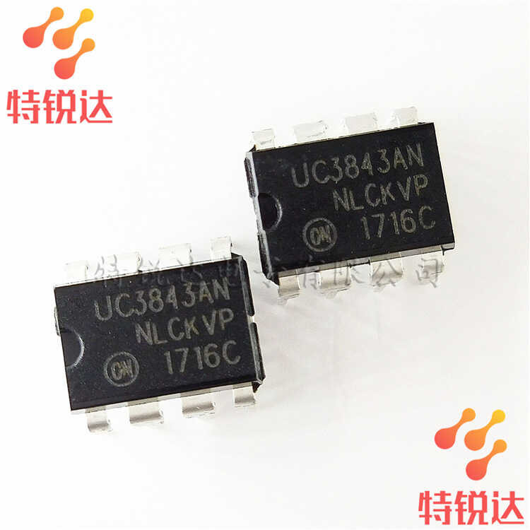 UC3843AN UC3843 DIP8 Direct Insertion Current Mode PWM Modulation ...
