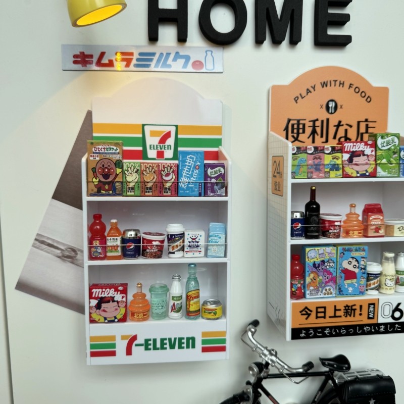 Miniature Simulation7-ELEVEN Refrigerator Magnets for Shelves Magnetic ...