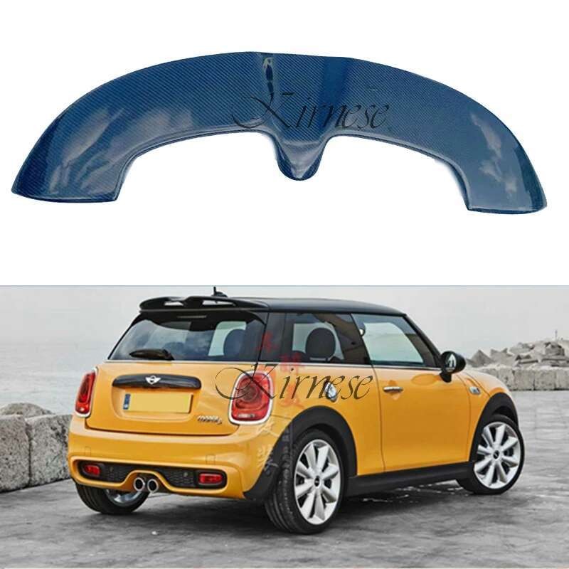 Fiber /FRP W Roof Spoiler Glossy Carbon fiber Rear Window Wing Kit ...