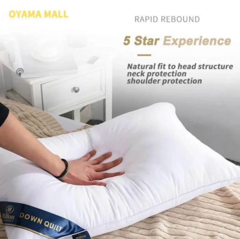 White Fiber Pillow magic pillow (18x28inches)(20x30inches) Hotel ...