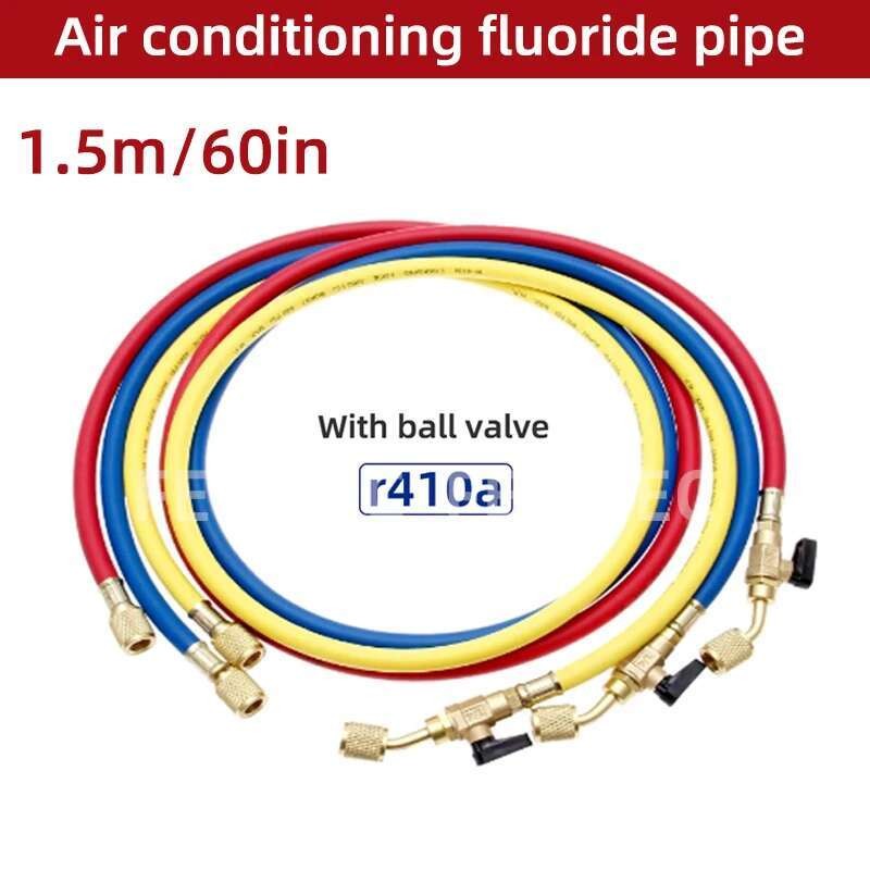 60" R410a AC Charging Hose Air Conditioning Fluoride Pipe with Ball ...