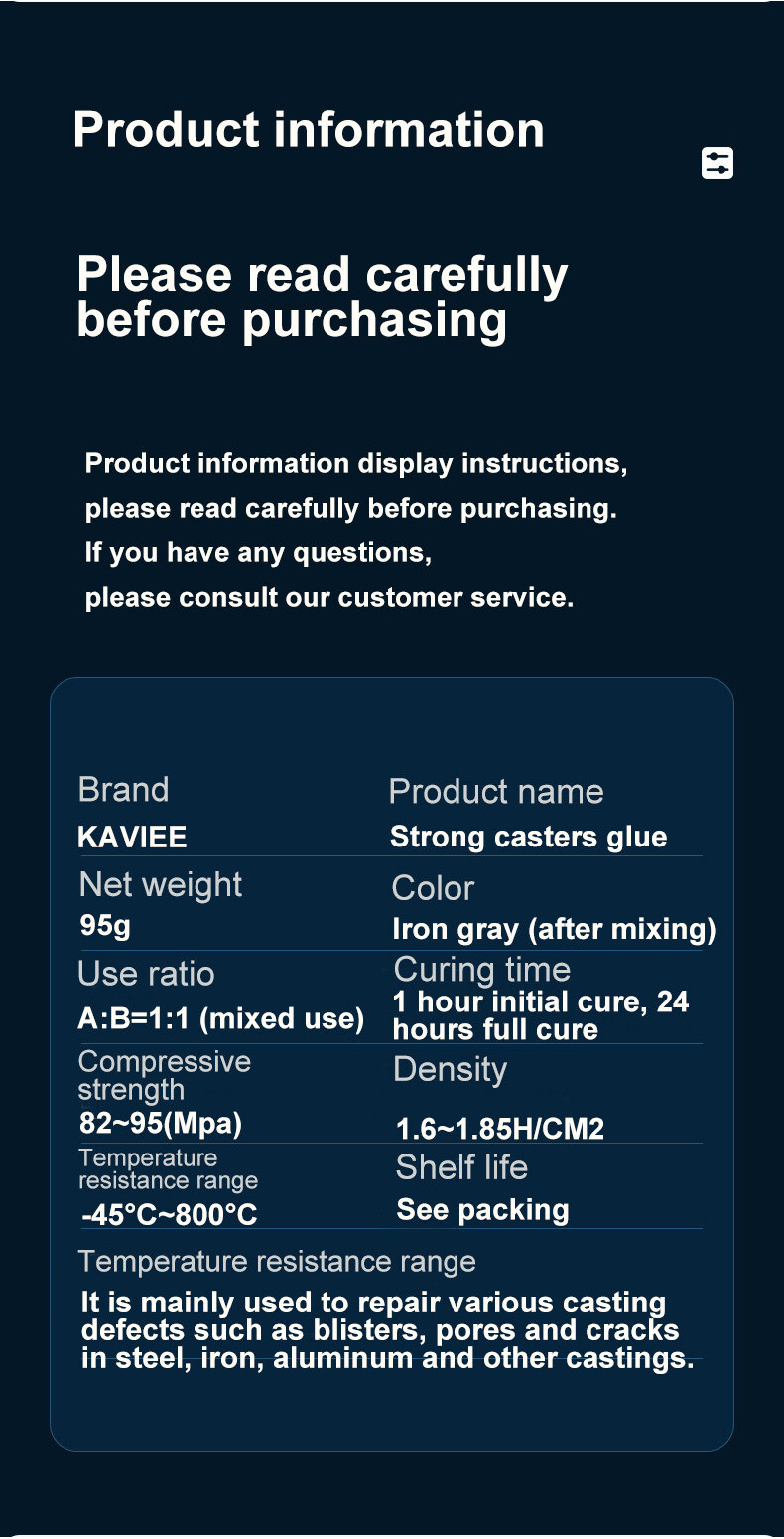 Heat resistant up to 800℃ DD Super strong metal glue Gam besi paling ...