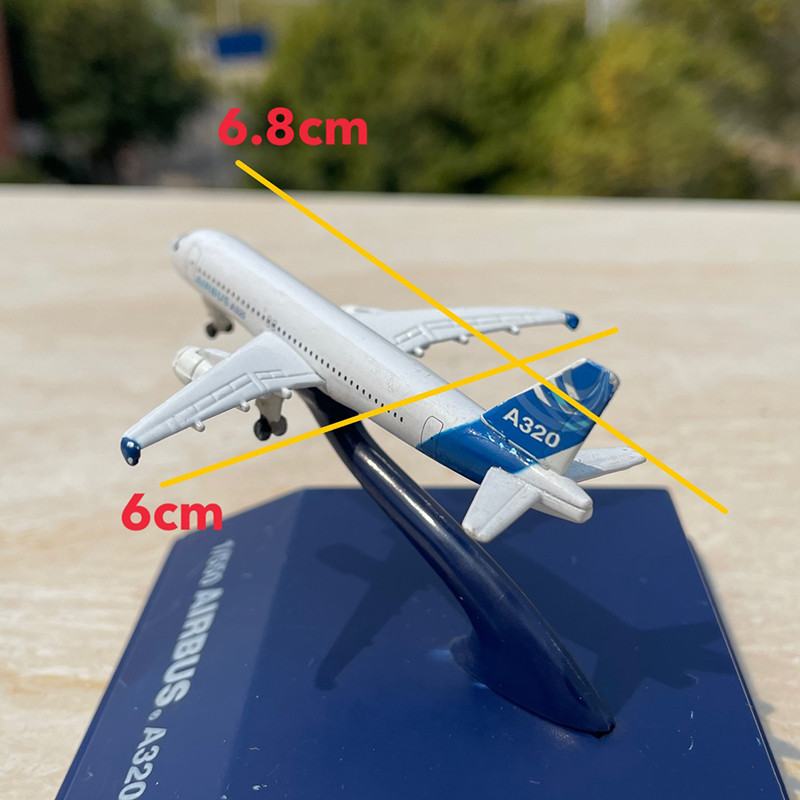 NO BOX 1:550 Scale A320 Alloy Aircraft Model Toys Adult Fans ...