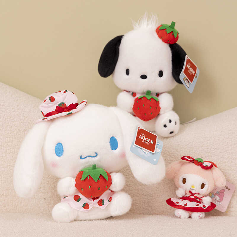 Authentic 3 Sanrio, E6 Hello Kitty, Melody, Kuromi, Pacha Yugui Dog ...