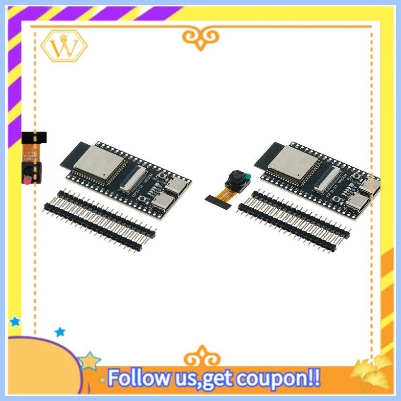 【W】ESP32-S3 WROOM N16R8 CAM Development BoardWiFi Bluetooth Camera ...