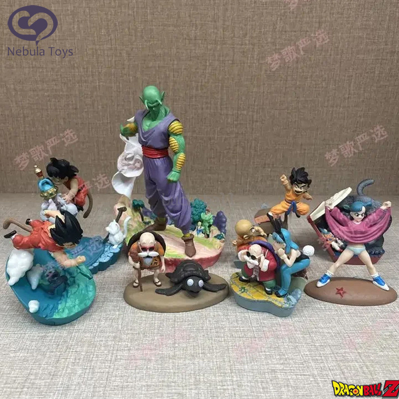 Dragon Ball Z Figure Son Goku Anime Bulma Master Roshi Action Figures ...