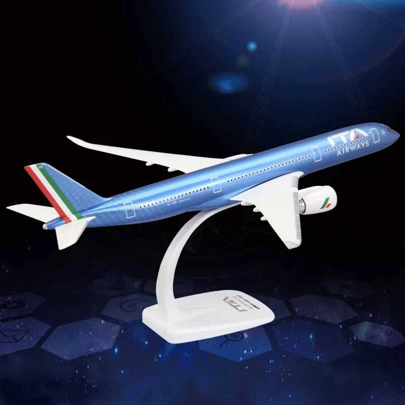 Scale 1/200 A350 A350-900 Italy ITA Aire Aircraft Plastic ABS Assembly ...