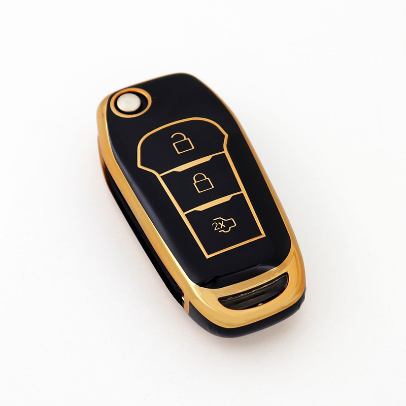 3 Buttons Shell Fob For Ford Figo 2017 Mondeo 5 Ecosport Puma 2020 ...